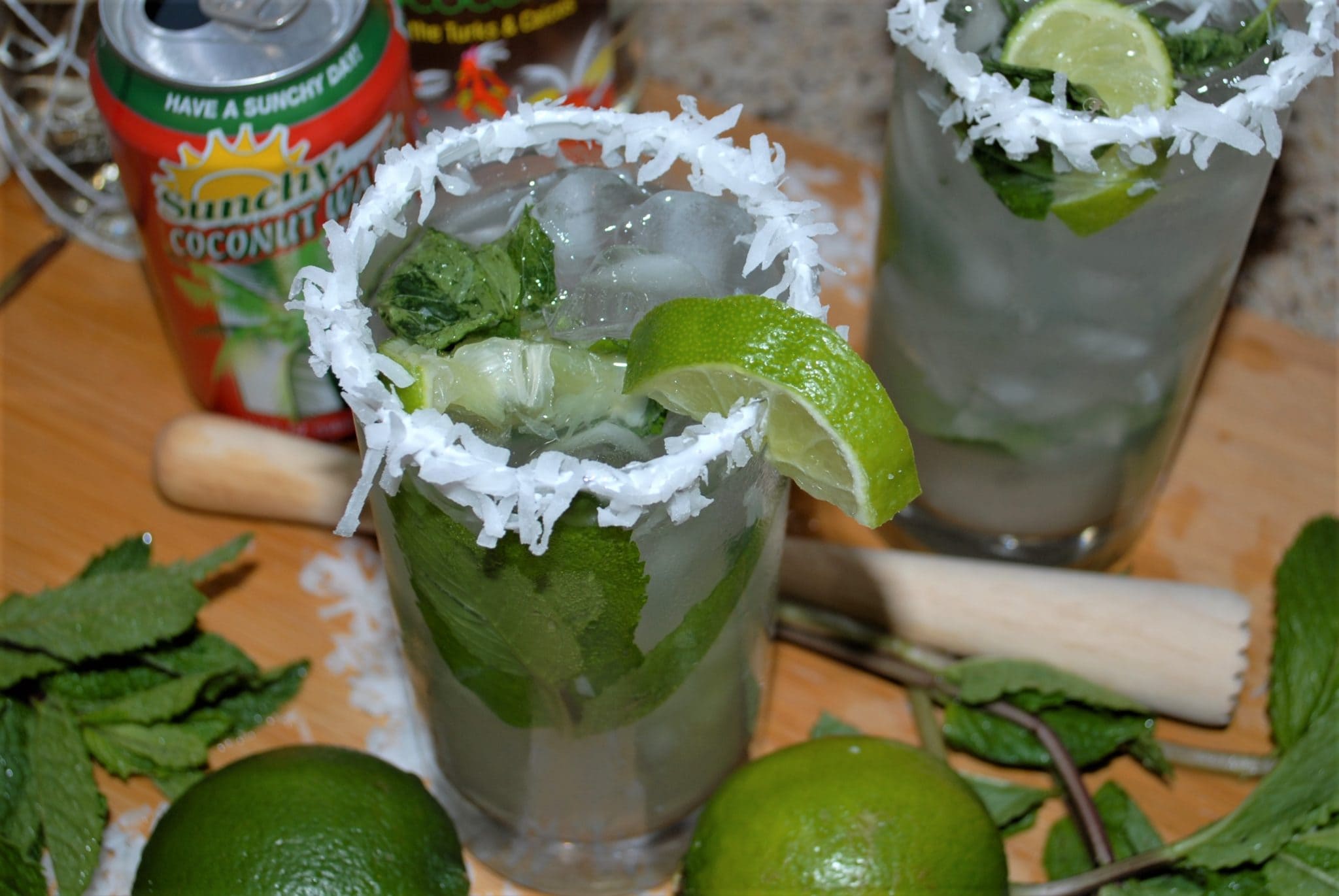 The Coconut Rum Mojito – Tropical Bliss. A twist on Cuba’s most famous ...
