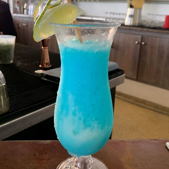 Cool blue like the Caribbean, easy to make, and absolutely delightful ...