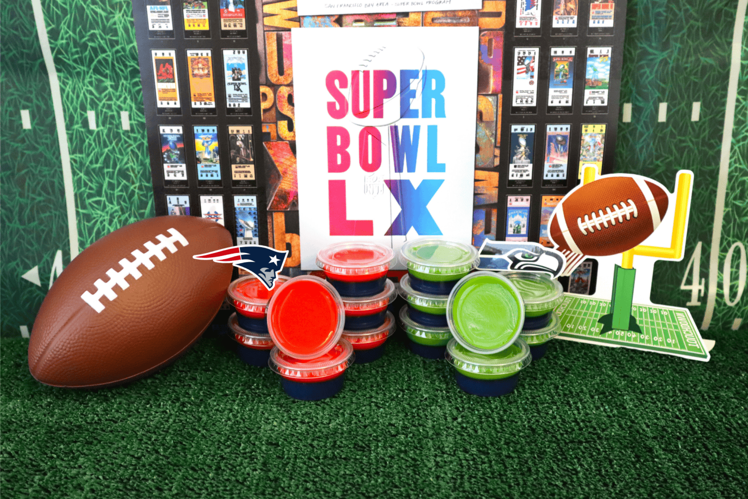 Score Big with Team Spirit: Super Bowl LX Jello Shots - Easy Drinks and ...